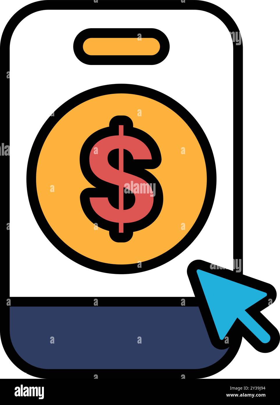 Dollar exchange line glyph Stock Vector Images - Alamy