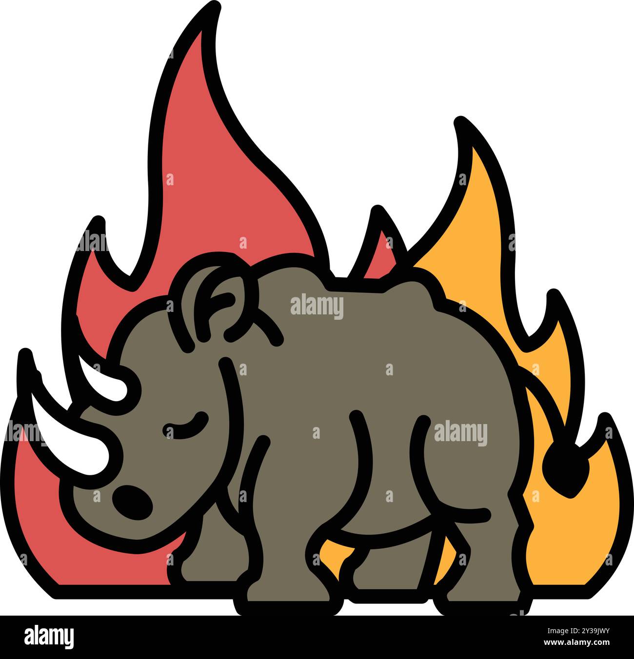 Laying by fire Stock Vector Images - Alamy