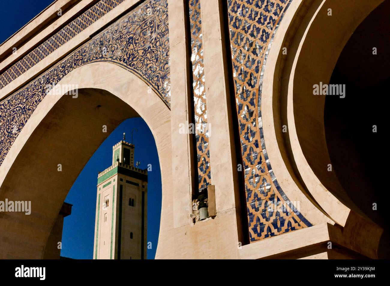 The Bab Rcif access to the square of the same name, entrance door to ...