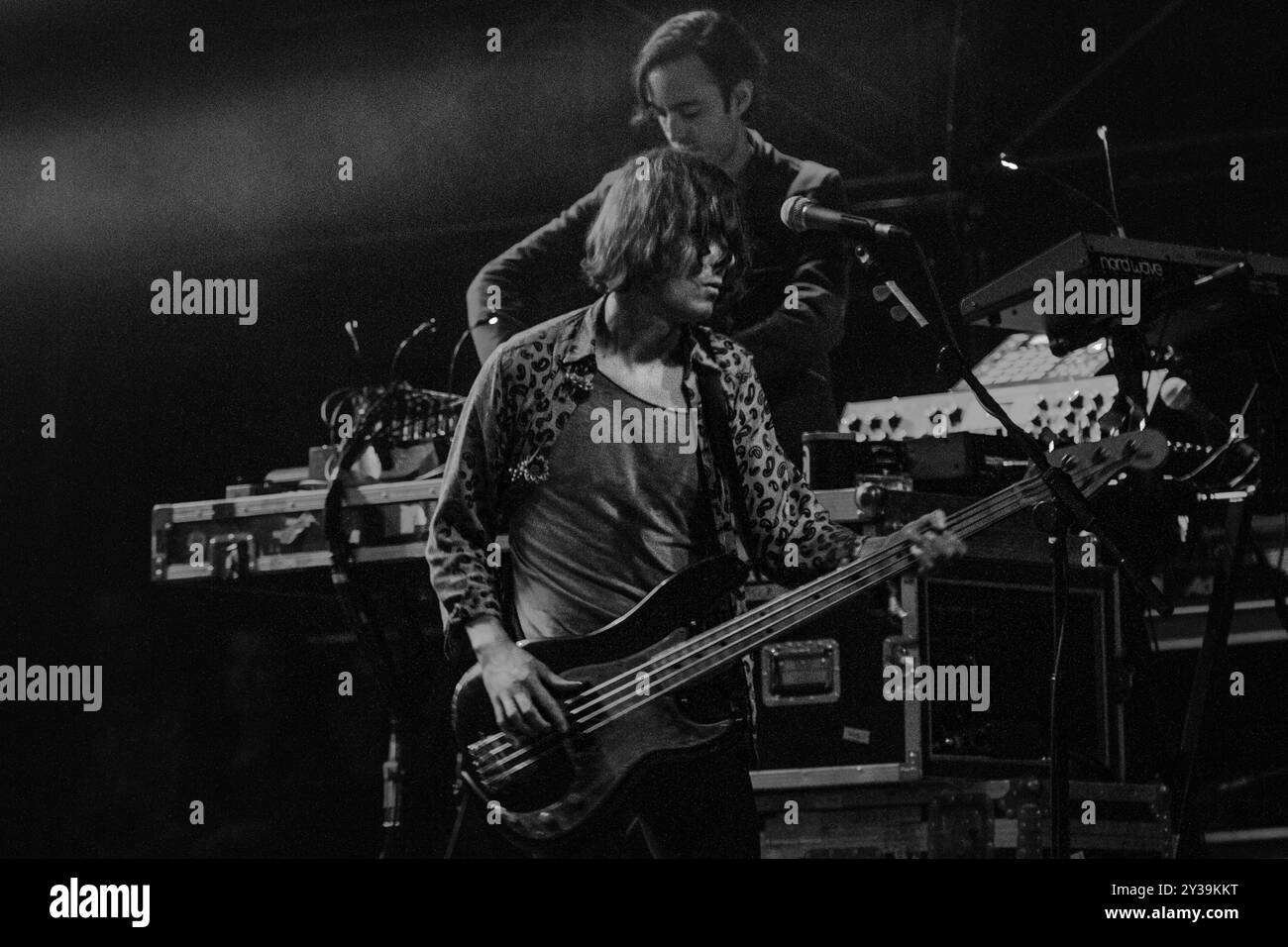 THE HORRORS, CONCERT, GREEN MAN FESTIVAL 2013: Rhys Webb (aka Spider ...