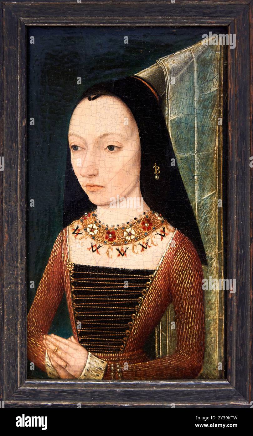 Portrait of Margaret of York (1446-1503), third wife of Charles the ... Portrait of Margaret of York (1446-1503), third wife of Charles the ...