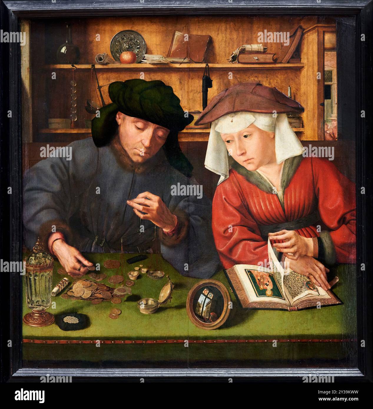 The money changer and his wife 1514 hi-res stock photography and images ...