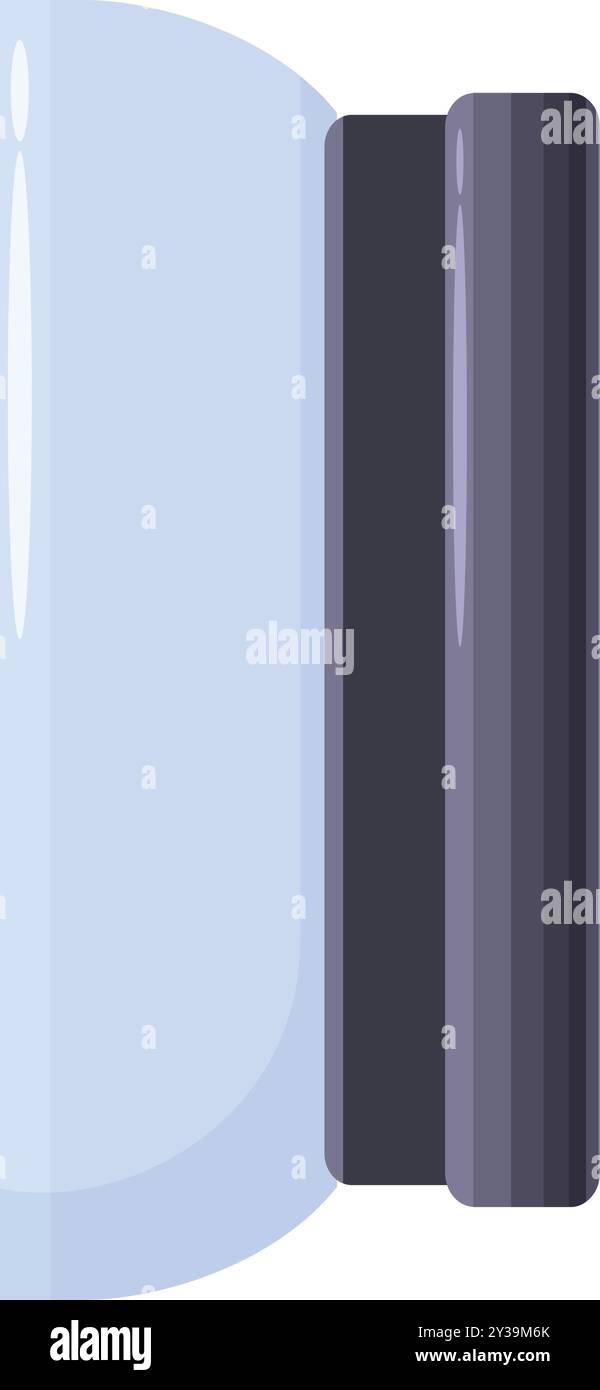 Experiment convex lens magnifying glass Stock Vector Images - Alamy