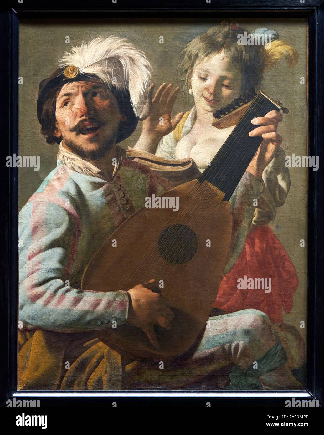 Hendrick ter brugghen the duet hi-res stock photography and images - Alamy