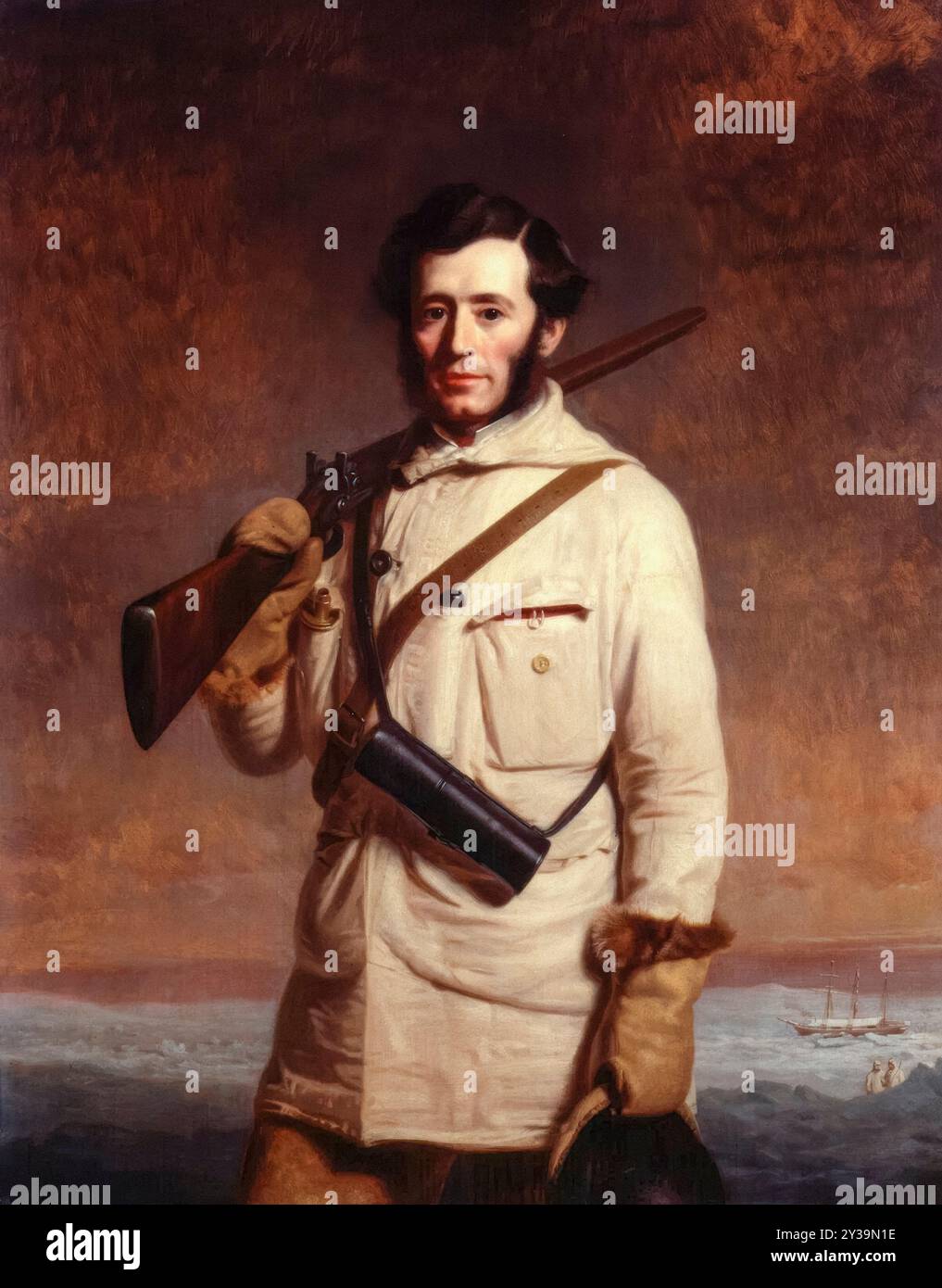 Sir Francis Leopold McClintock (1819-1907), Irish explorer in the ...