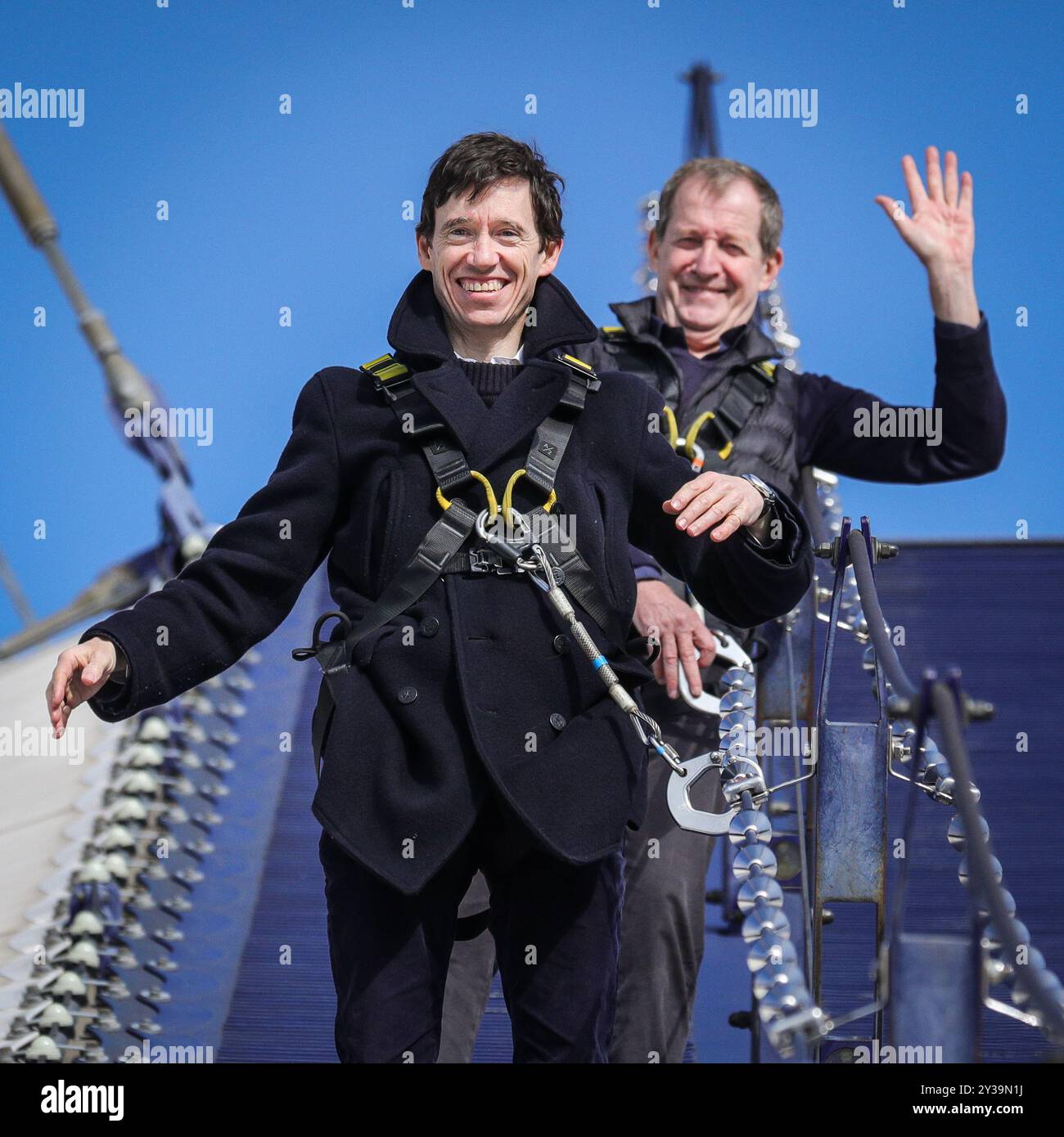 London, UK. 13th Sep, 2024. Alastair Campbell and Rory Stewart, hosts ...