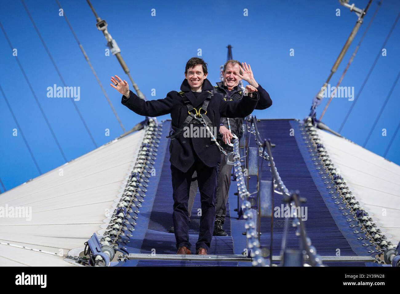 London, UK. 13th Sep, 2024. Alastair Campbell and Rory Stewart, hosts ...