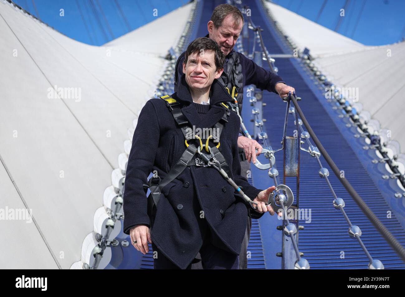 London, UK. 13th Sep, 2024. Alastair Campbell and Rory Stewart, hosts ...