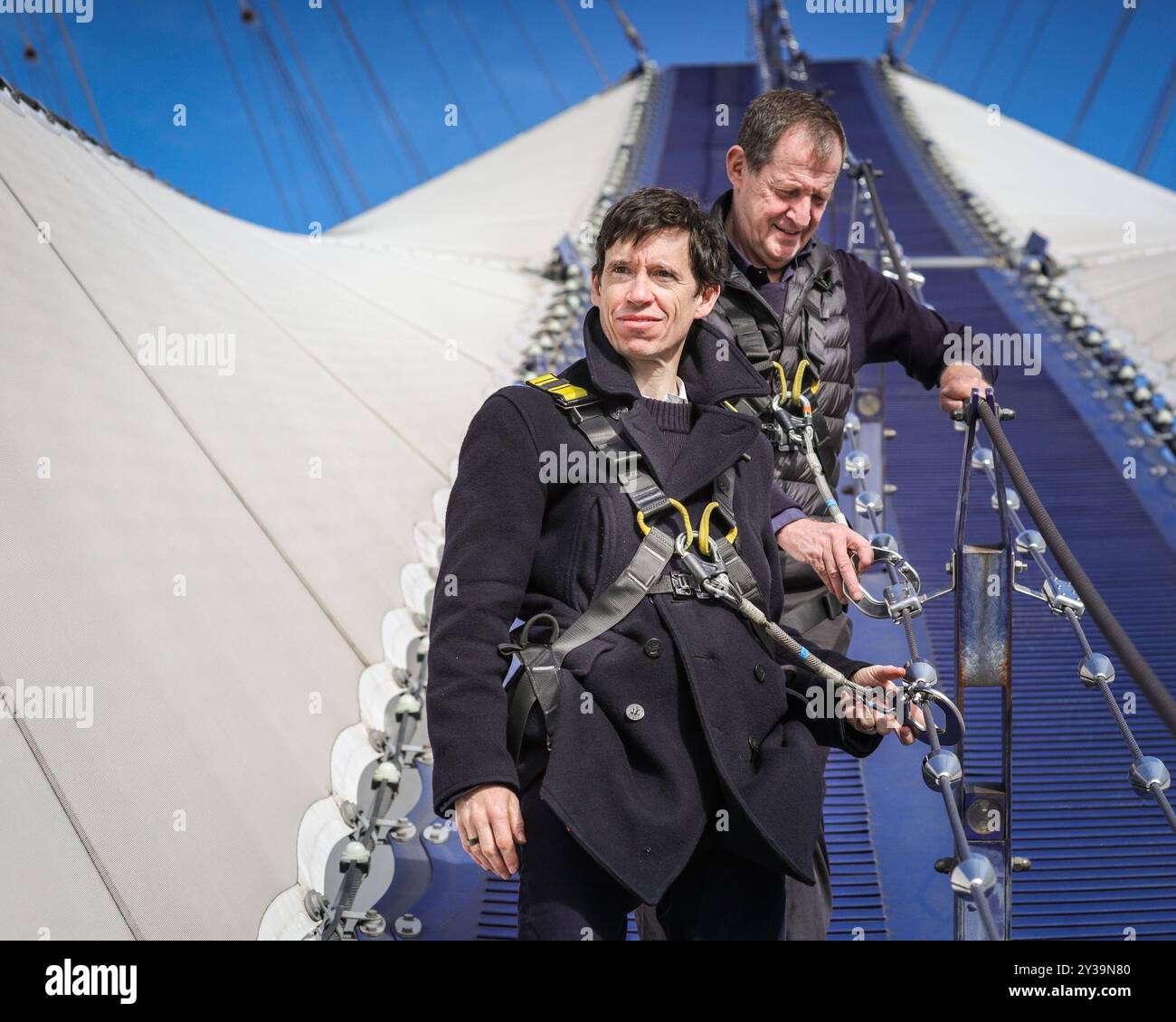 London, UK. 13th Sep, 2024. Alastair Campbell and Rory Stewart, hosts ...