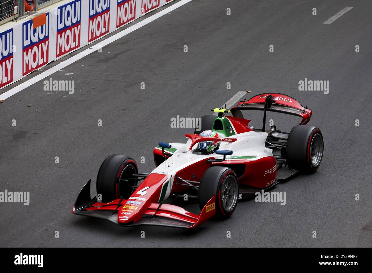 04 ANTONELLI Andrea Kimi (ita), Prema Racing, Dallara F2 2024, action ...