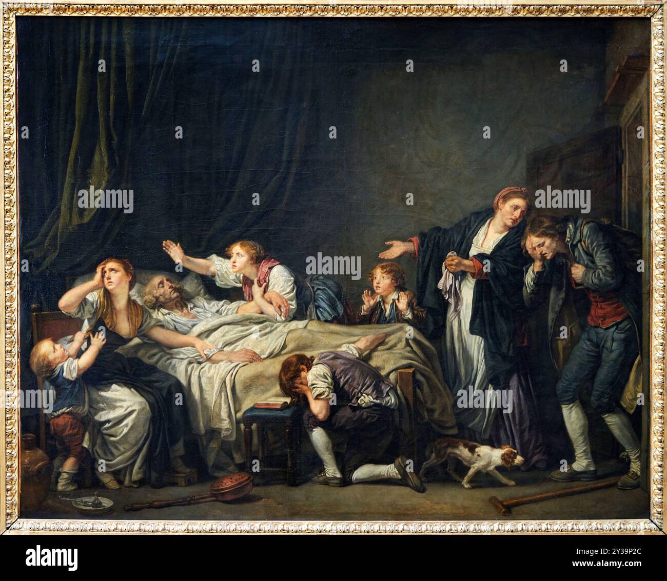 The Father's Curse, The Punished Son, 1778, Jean-Baptiste GREUZE ...