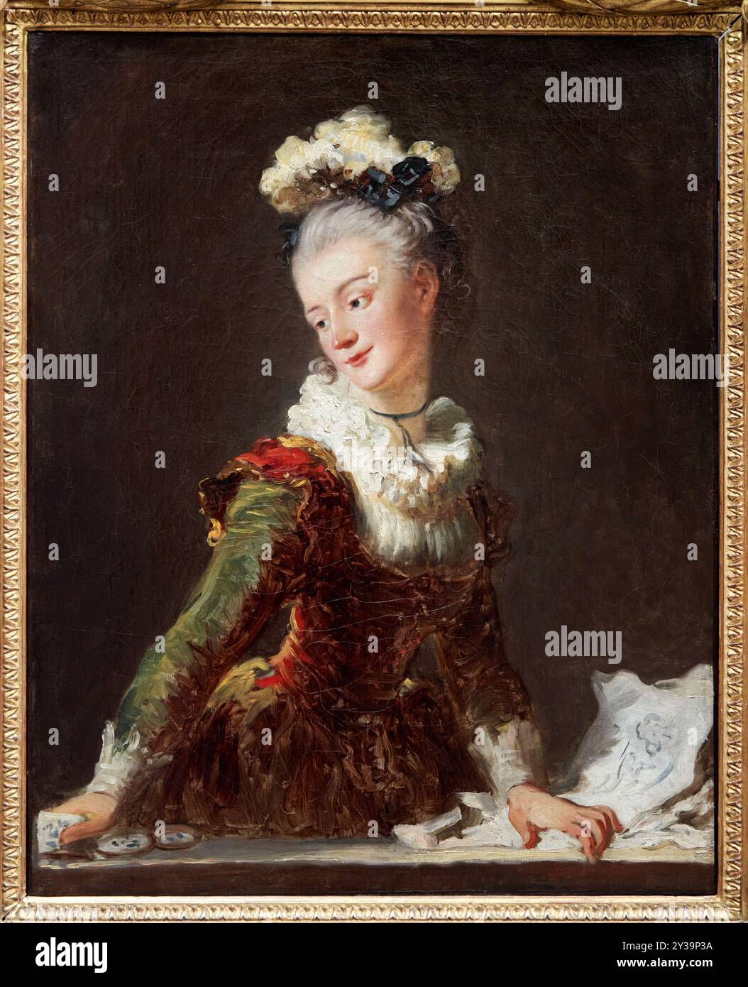 Fantasy Figure. Presumed Portrait of the Comtesse de Graves (1730-1807 ...