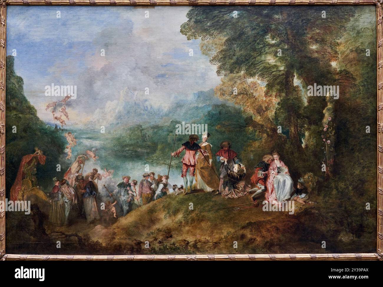 Pilgrimage to the isle of cythera hi-res stock photography and images ...