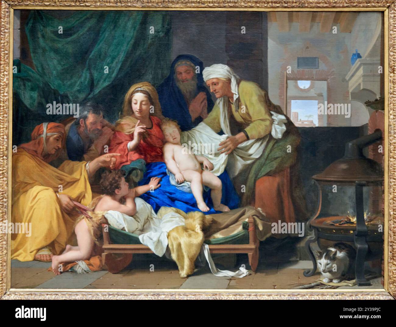 Musee du louvre charles le brun hi-res stock photography and images - Alamy