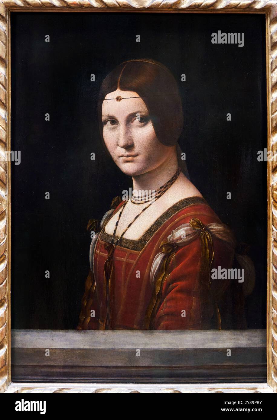 Portrait of a Woman of the Court of Milan, incorrectly known as La ...