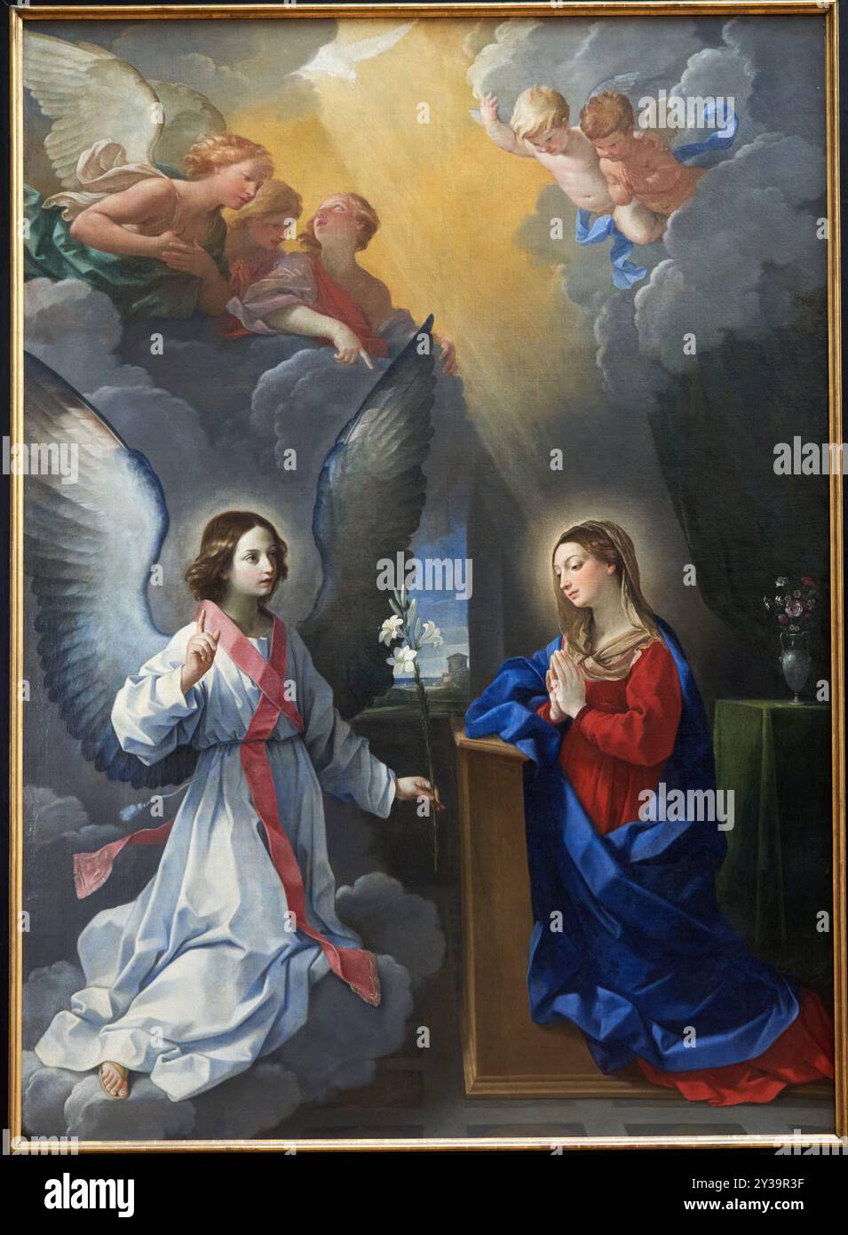 The Annunciation, Oil on canvas, about 1629, Guido RENI, Bologne, 1575 ...