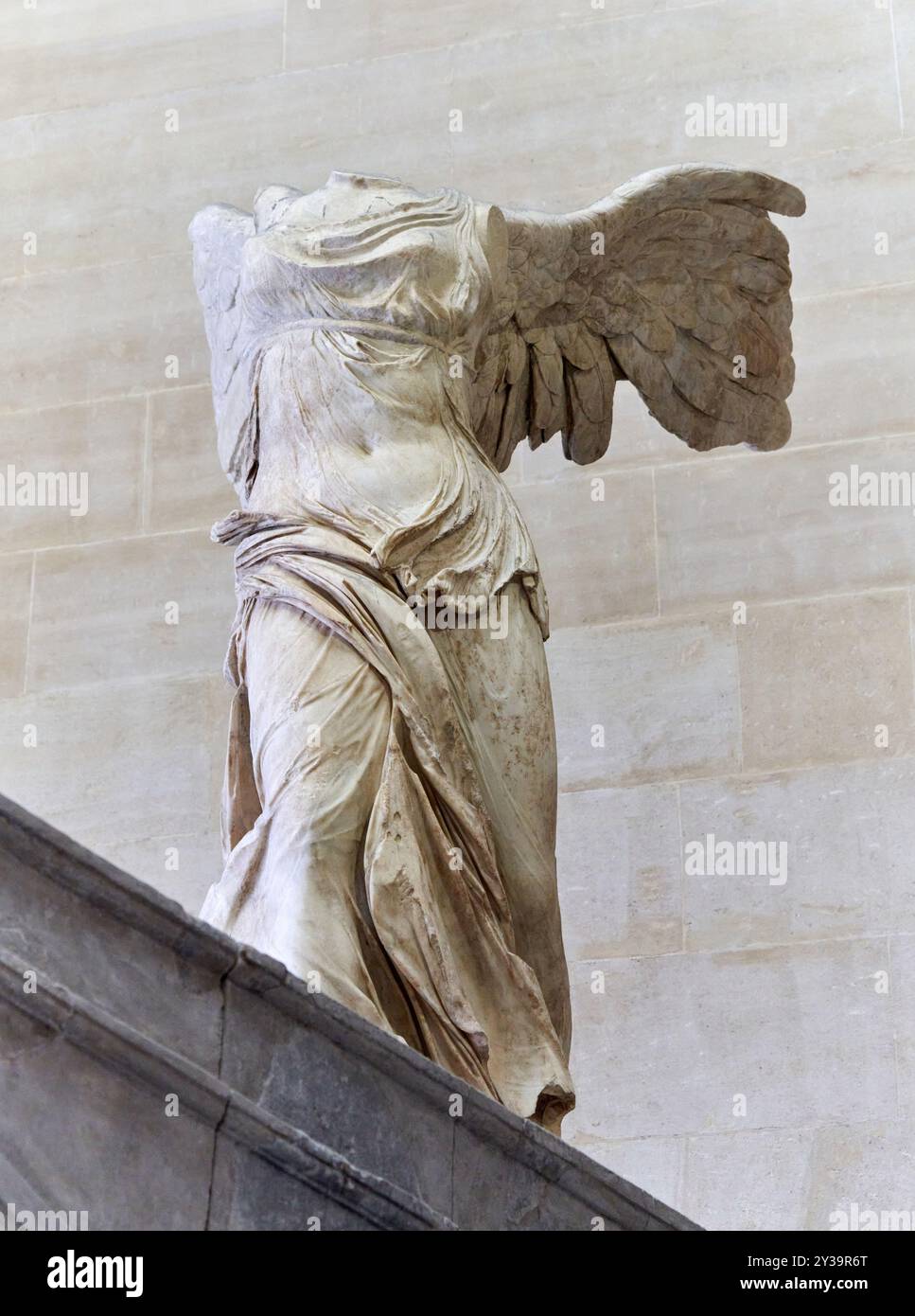 The Winged Victory of Samothrace, Rhodian school, Hellenistic period ...