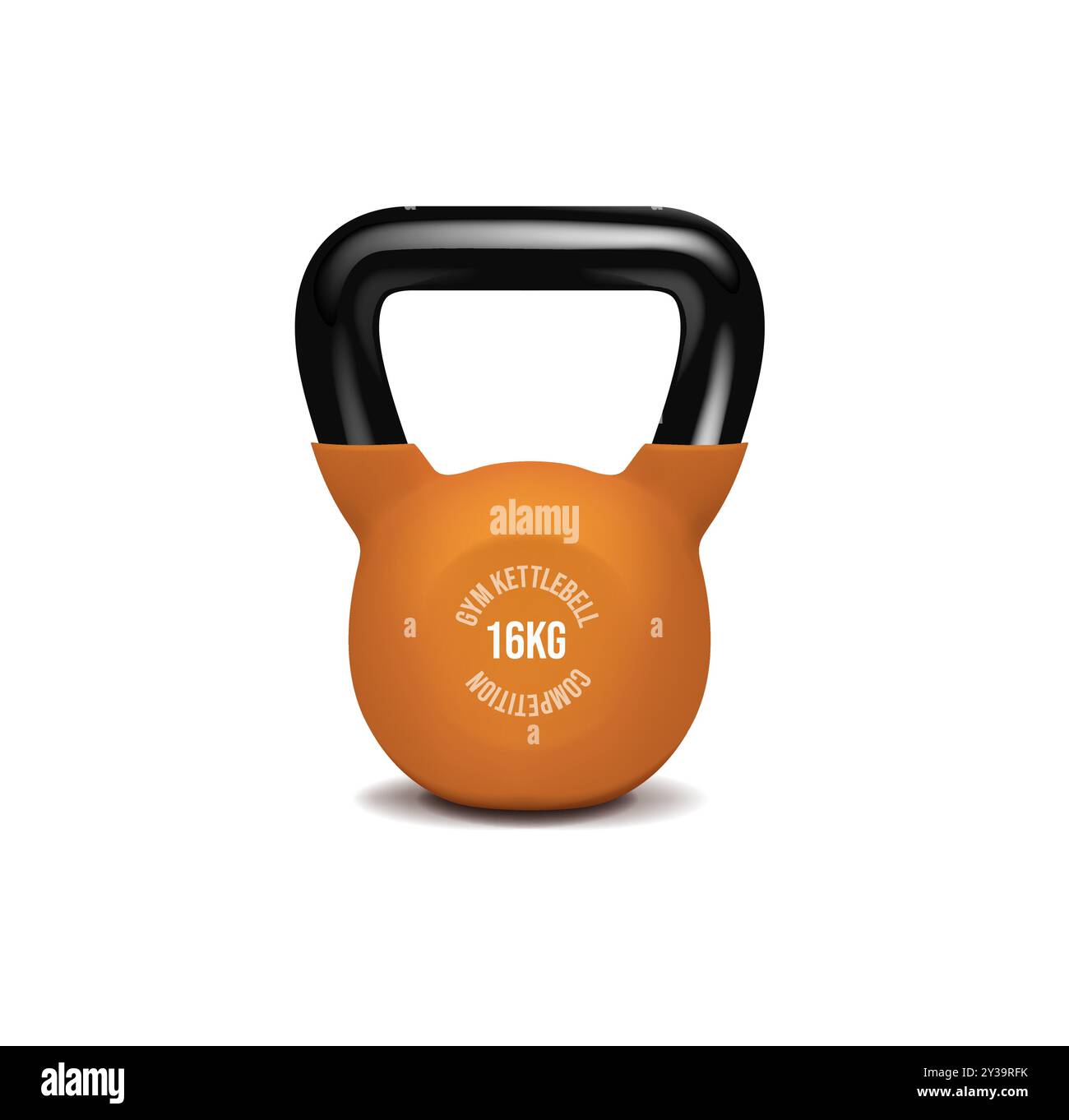 Kettlebells for weight exercises. Sports equipment. Simple flat illustration Stock Vector Image ...