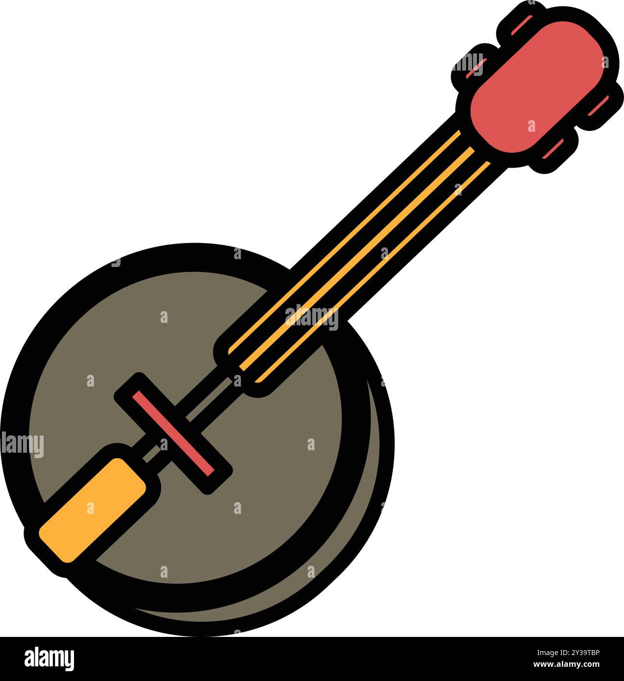 Banjo and violin Cut Out Stock Images & Pictures - Alamy