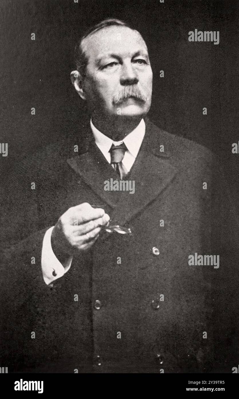 Arthur Conan Doyle - Photo of Sir Arthur Conan Doyle in the History of ...