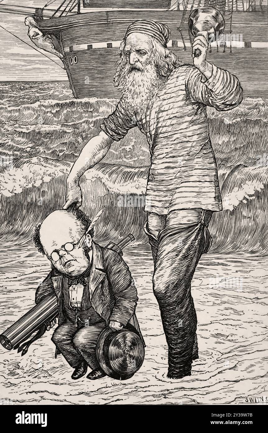 Lewis Carrol - the Barrister and the Bellman Art by Henry Holiday for ...