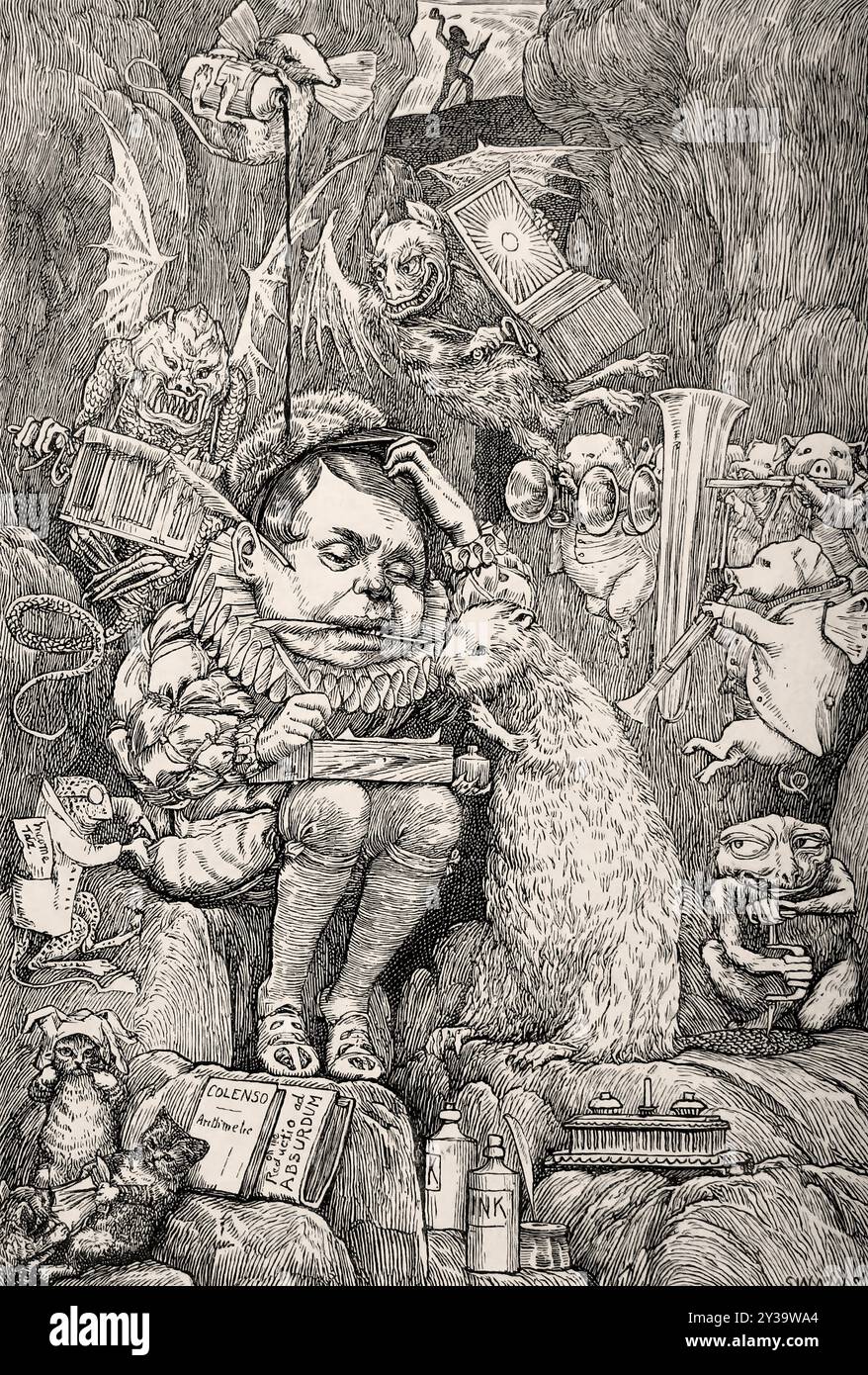 The hunting of the snark an agony in eight fits hi-res stock ...