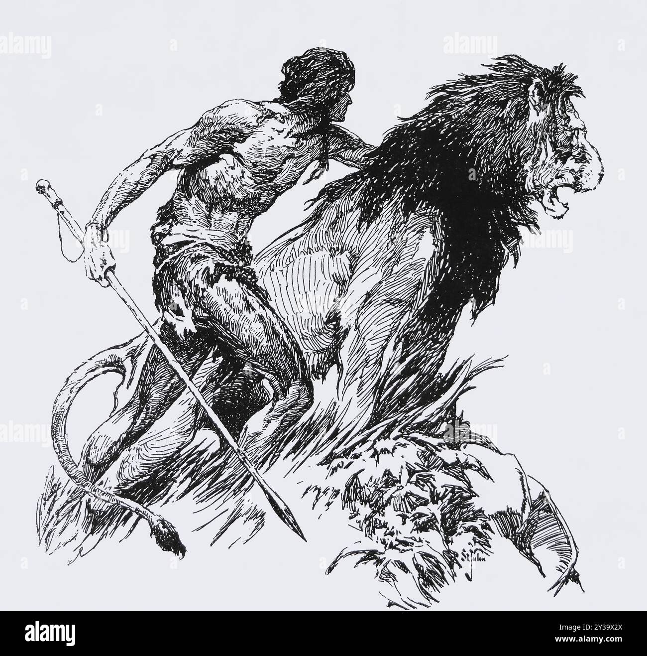 Edgar Rice Burroughs Art by J Allen St John for Edgar Rice Burroughs ...