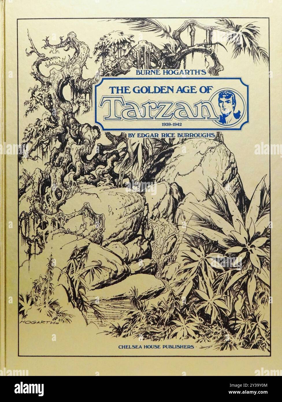 Edgar Rice Burroughs Burne Hogarths the Golden Age of Tarzan 1939 1942 Ny Chelsea House 1977 ...