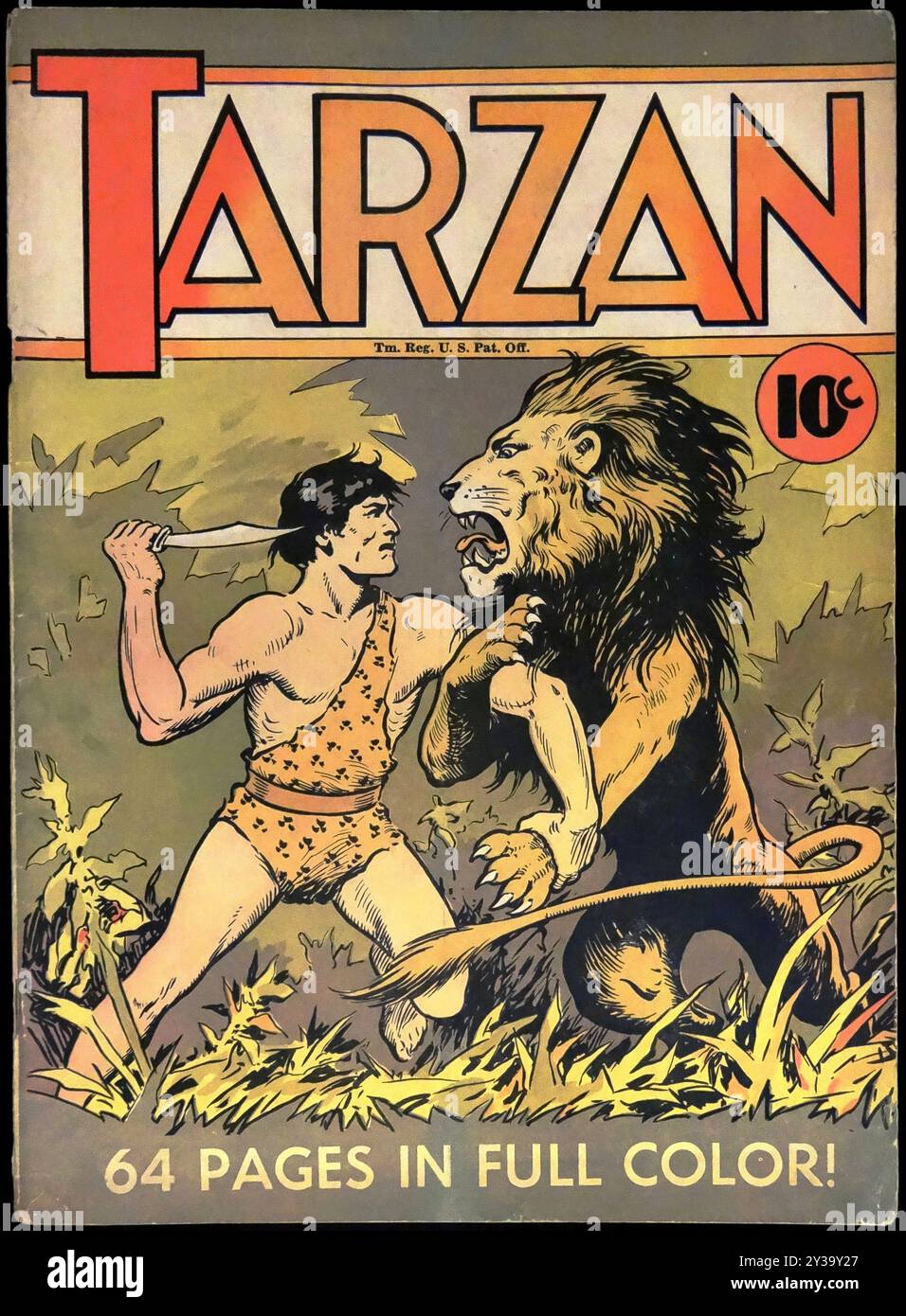 Edgar Rice Burroughs Single Series 20 Tarzan United Features Syndicate ...