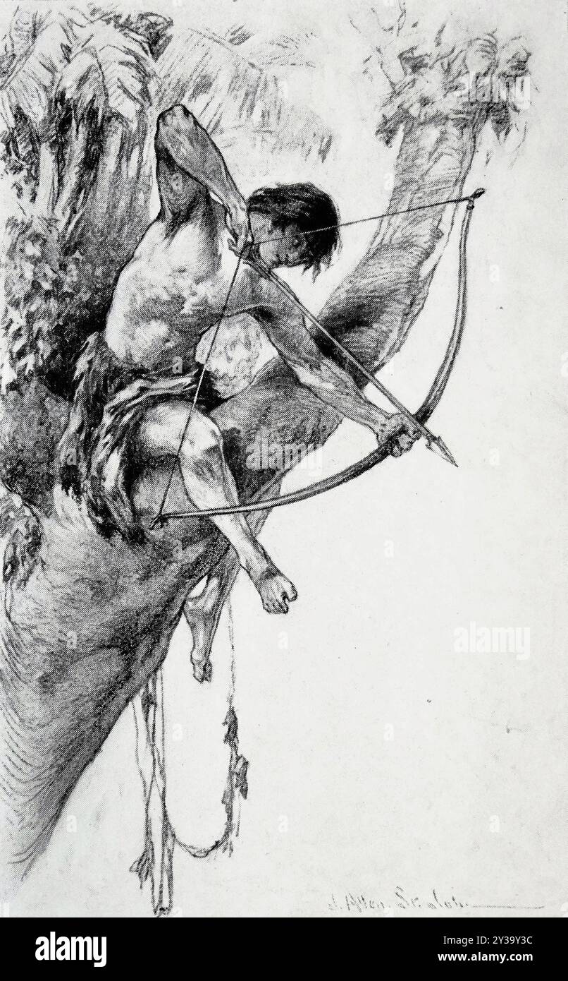 Edgar Rice Burroughs the Arrow Aimed with Care Lodged in the Lions ...