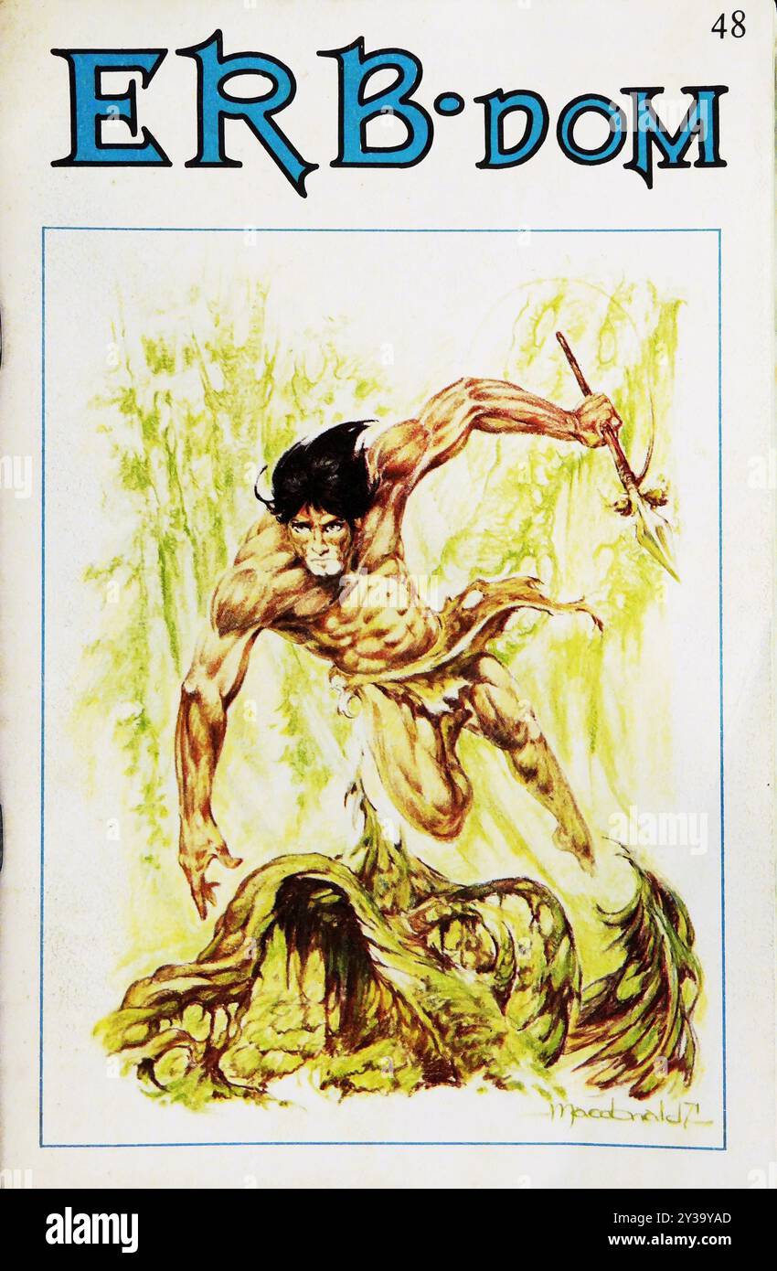 Edgar Rice Burroughs Erb Dom the Fantasy Collector 48 July 1971 Cover ...
