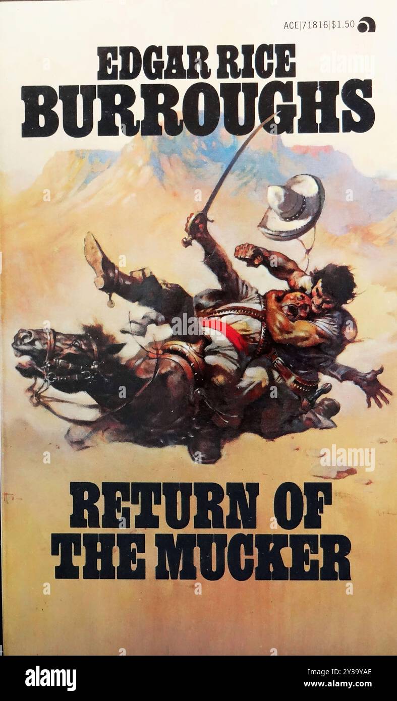 Edgar Rice Burroughs Return of the Mucker by Edgar Rice Burroughs Ace ...