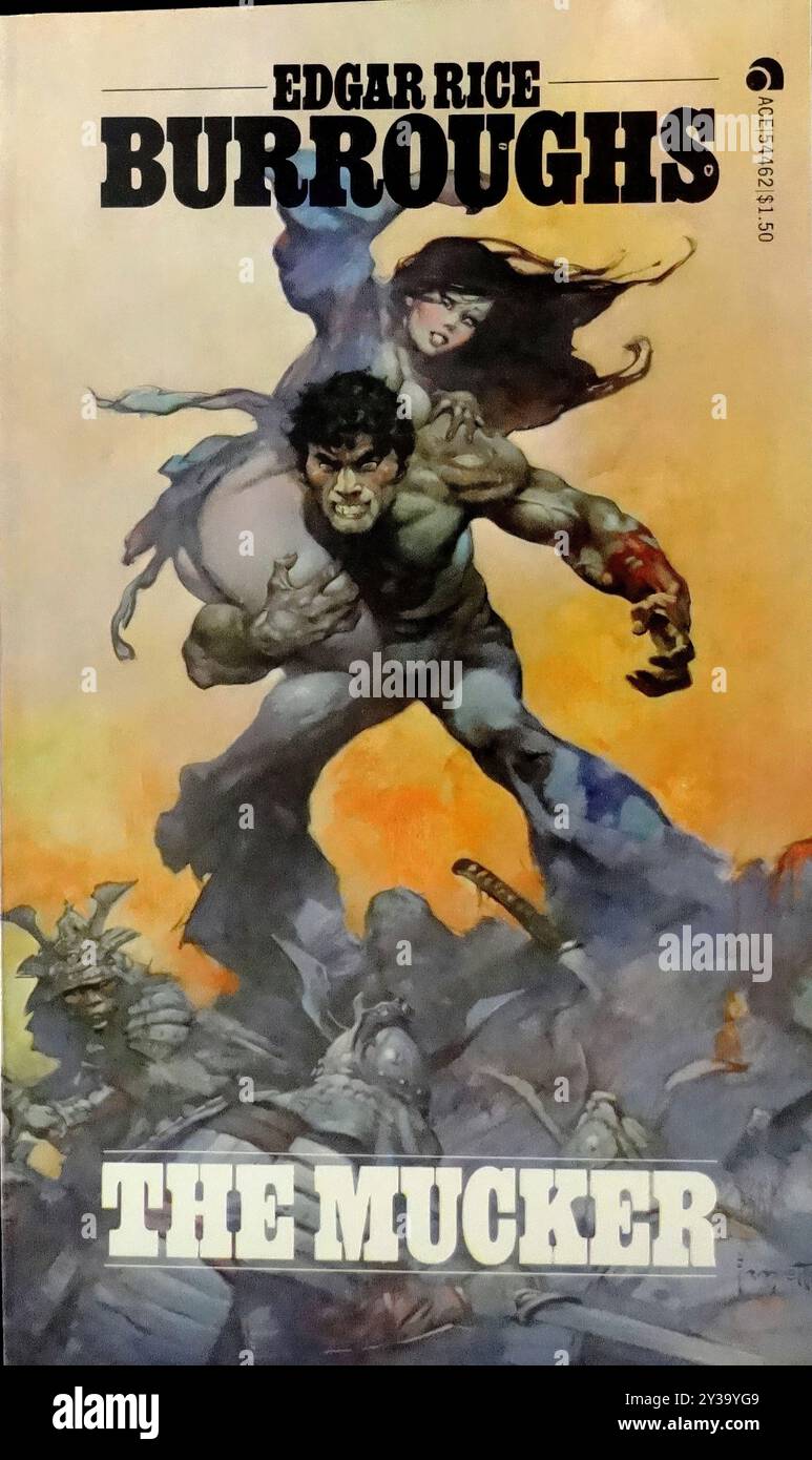 Edgar Rice Burroughs the Mucker by Edgar Rice Burroughs Ace 54462 1974 ...