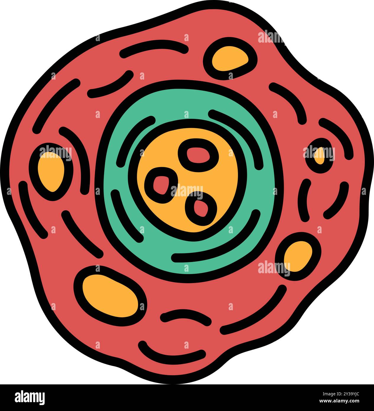 Blood cell test black Stock Vector Images - Alamy