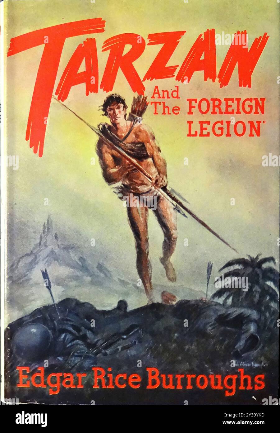 Edgar Rice Burroughs Tarzan and the Foreign Legion by E R Burroughs ...