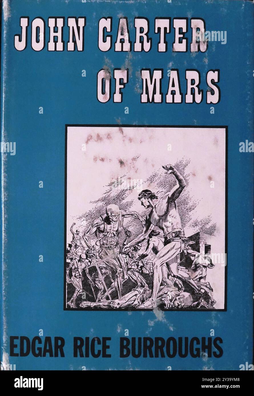 Edgar Rice Burroughs John Carter of Mars by Edgar Rice Burroughs Ny ...