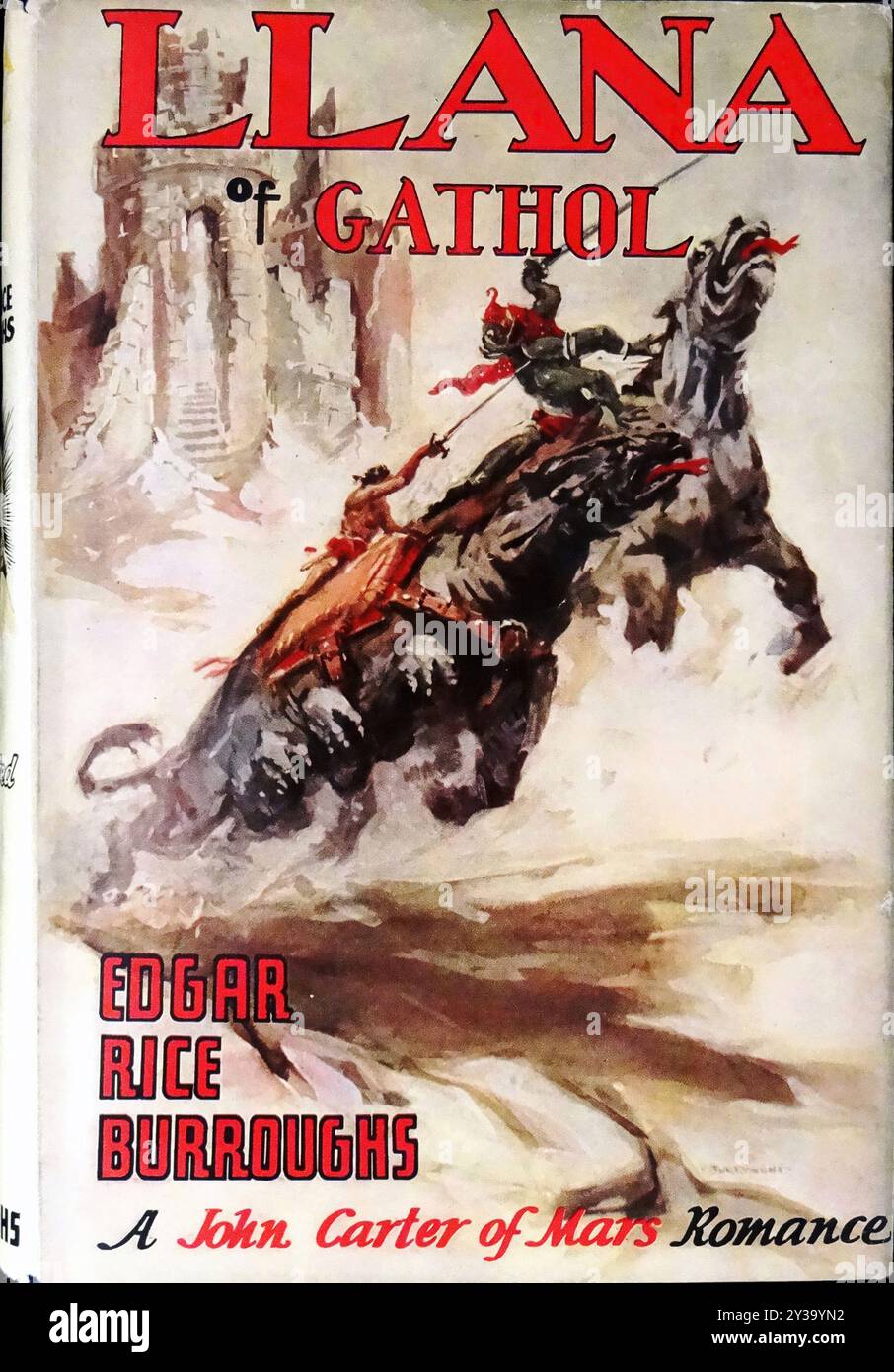 Edgar Rice Burroughs Llana of Gathol by Edgar Rice Burroughs Tarzana ...