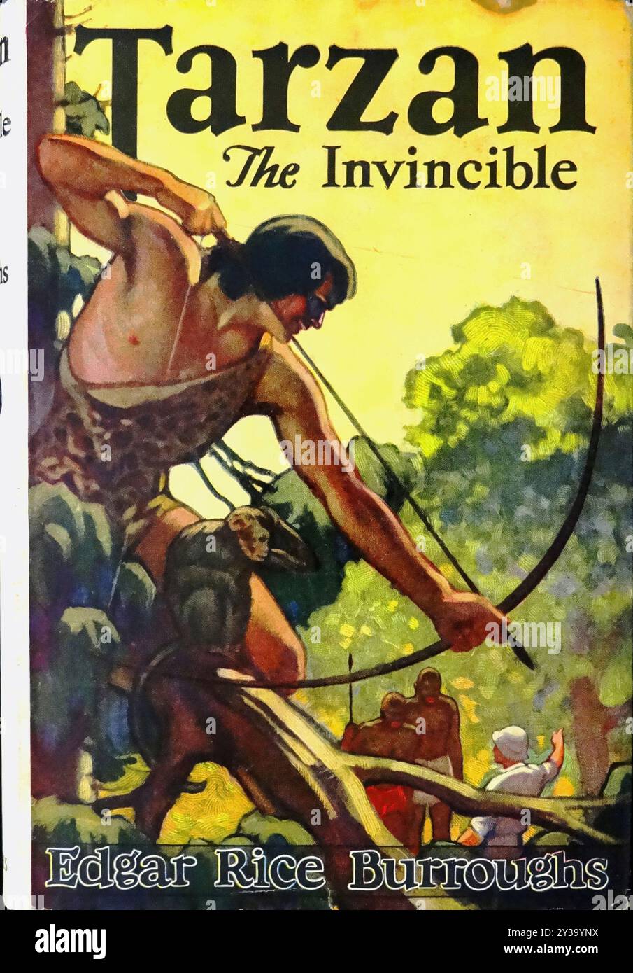 Edgar Rice Burroughs Tarzan the Invincible by Edgar Rice Burroughs ...