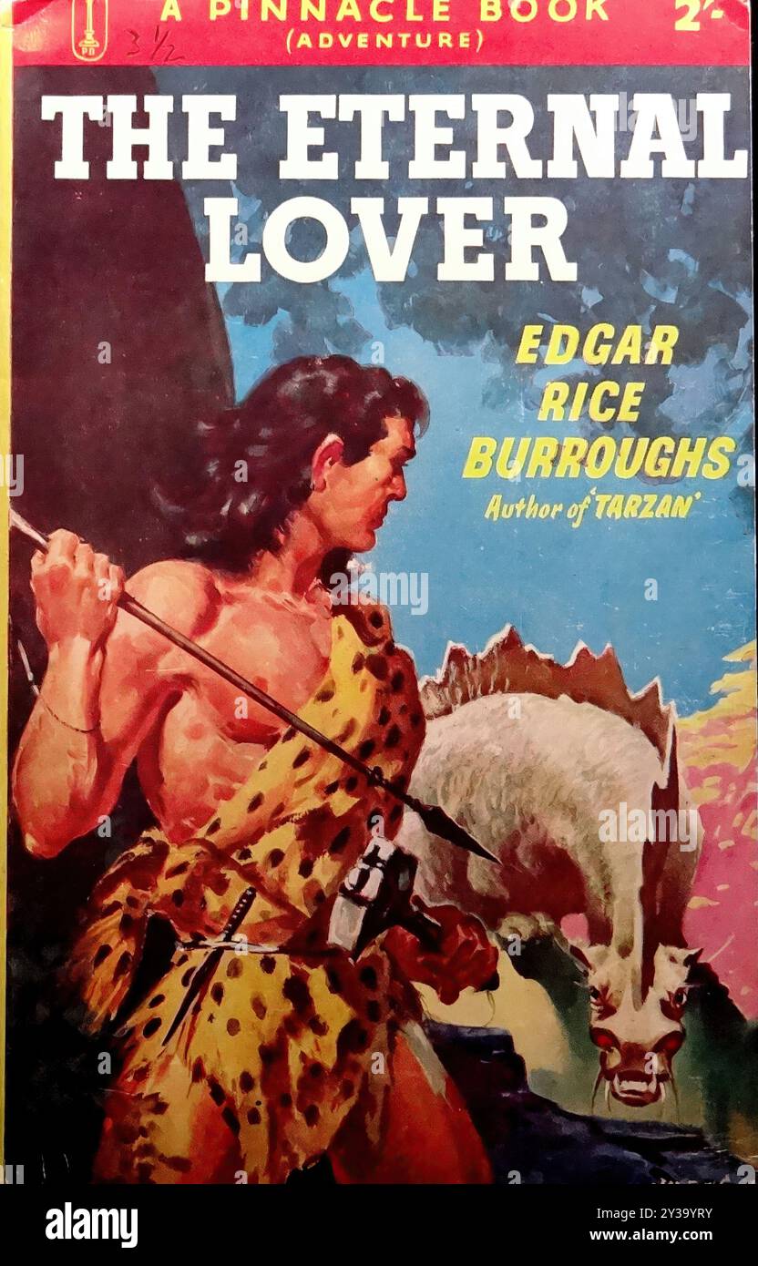 Edgar Rice Burroughs London Pinnacle Books 28 1953 Cover Art by Je ...
