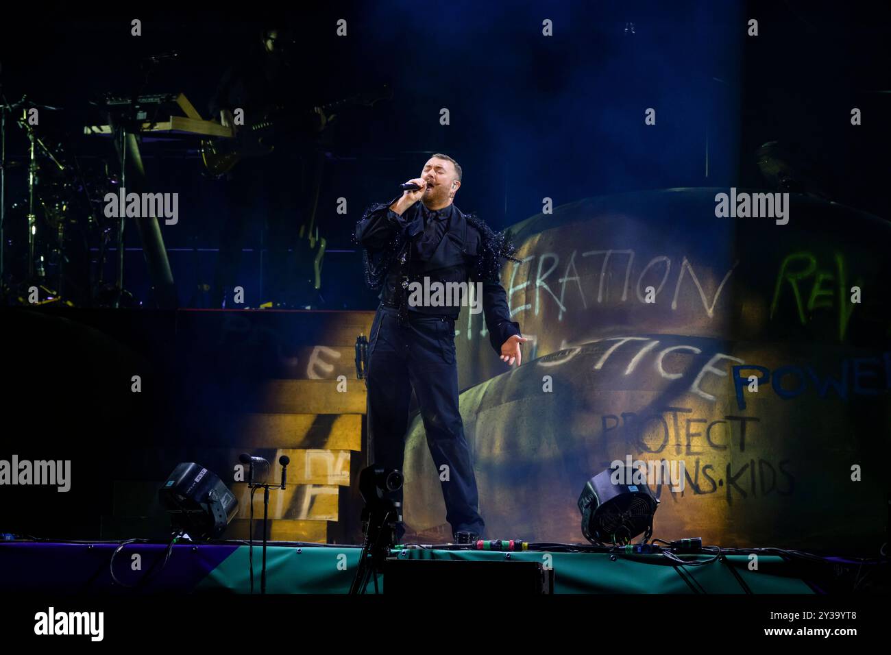 Sam Smith live beim Superbloom Festival im Olympiapark, München 7.09. ...