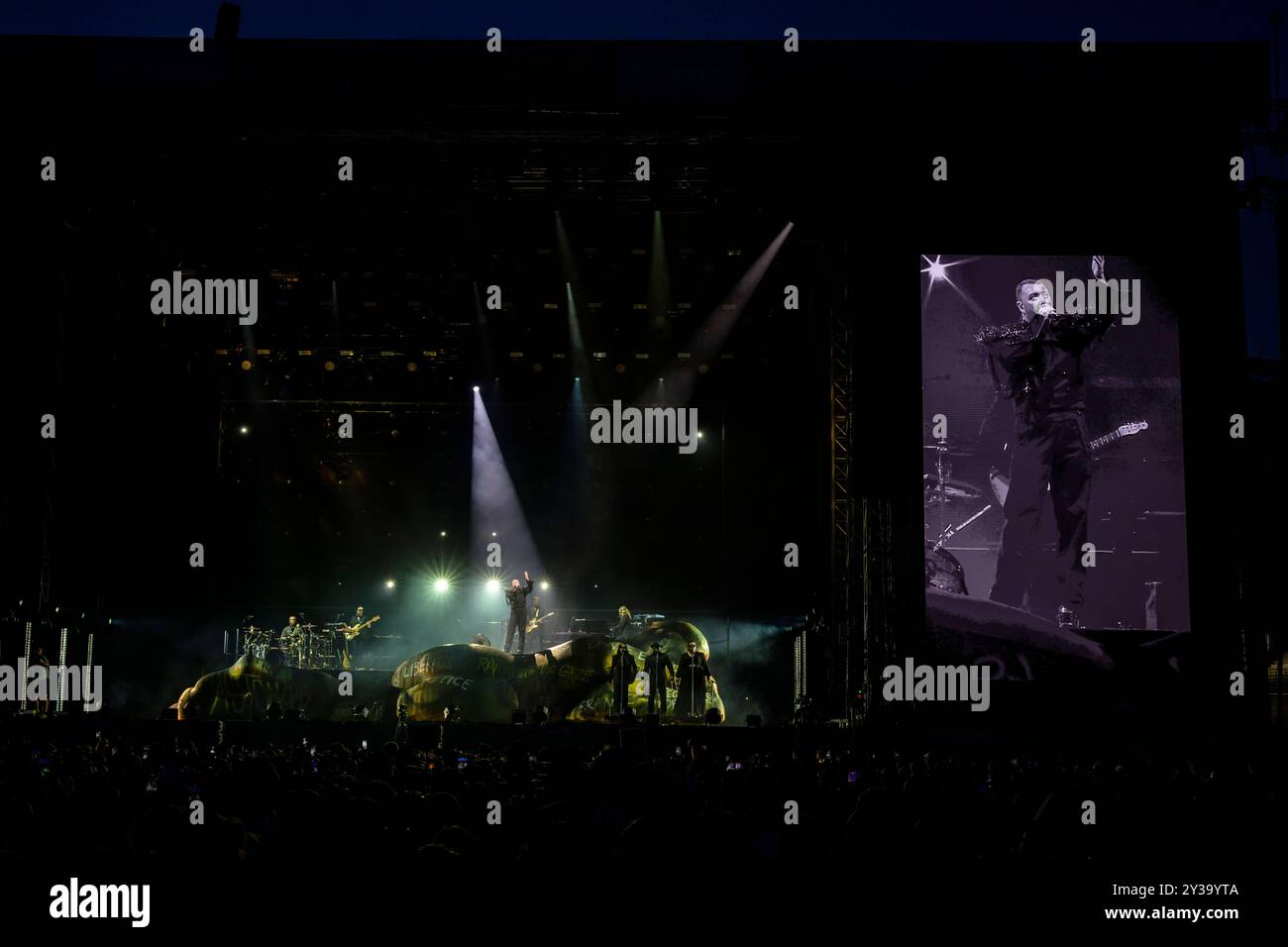 Sam Smith live beim Superbloom Festival im Olympiapark, München 7.09. ...