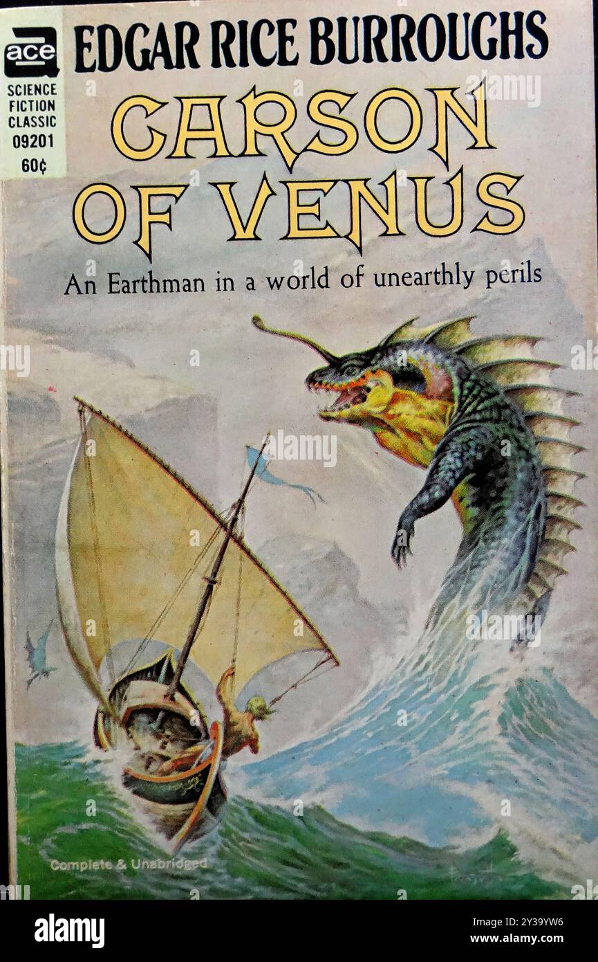Edgar Rice Burroughs Carson of Venus by Edgar Rice Burroughs Ace 09201 ...
