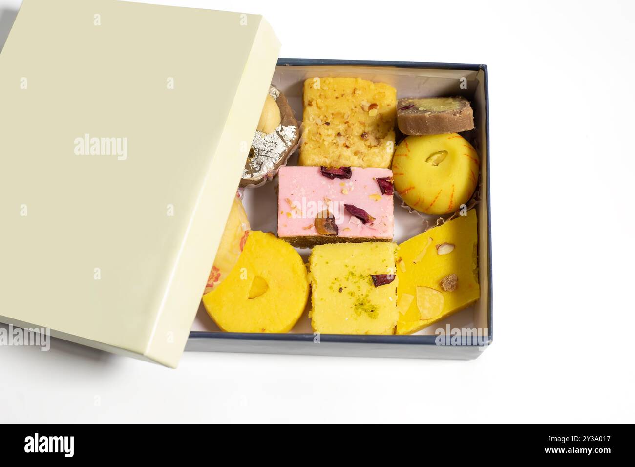 Indian mixed sweets made of milk and pulses during festivals in ...