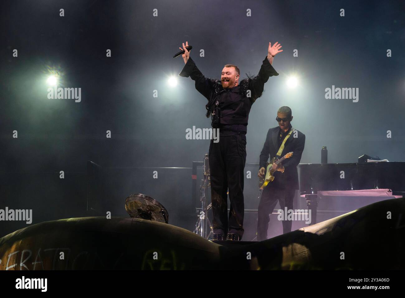 Sam Smith live beim Superbloom Festival im Olympiapark, München 7.09. ...