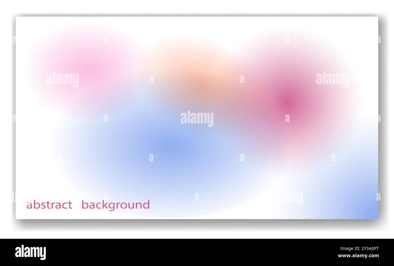 Enjoy a soft abstract gradient background with colorful hues creating a ...