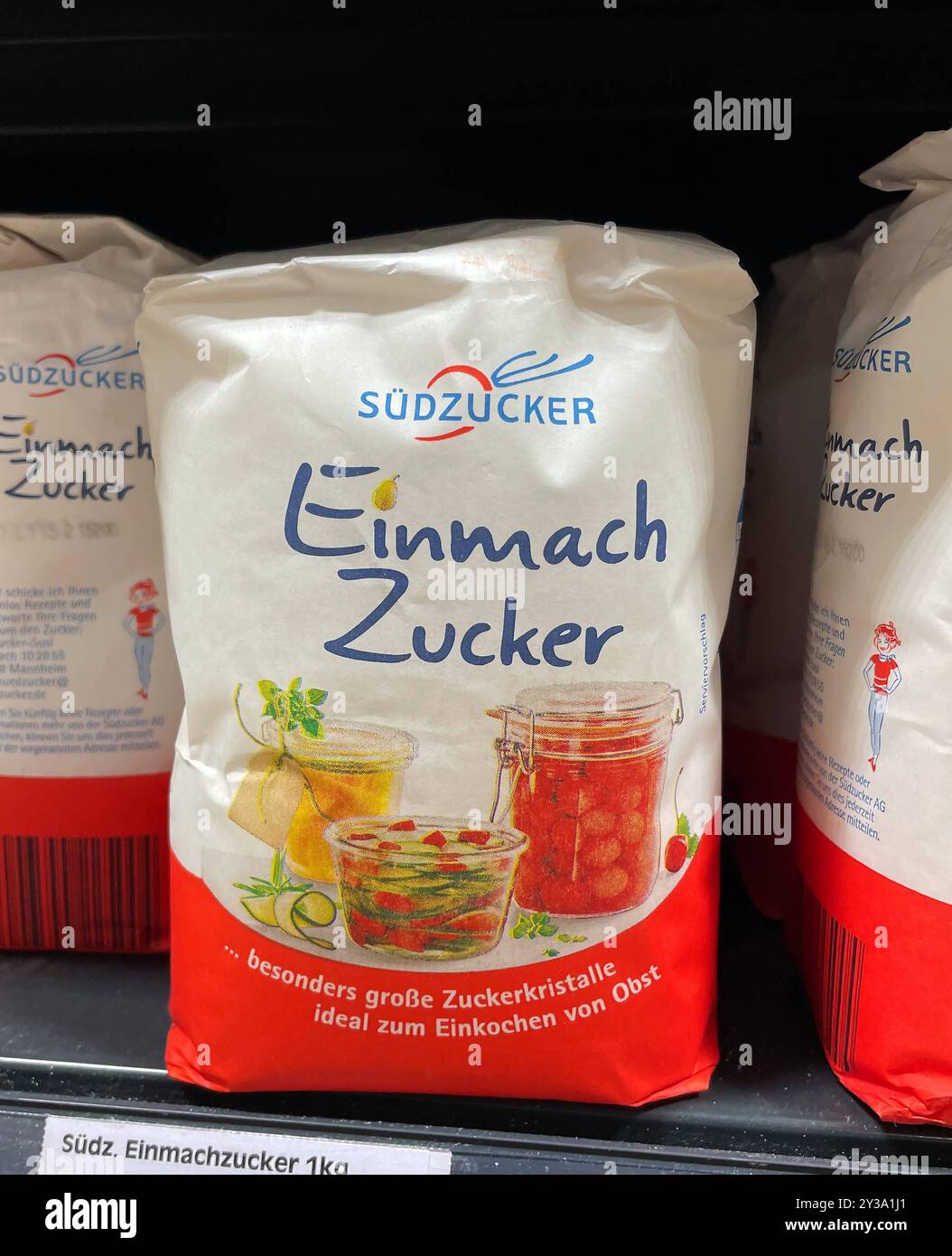 Bayern, Deutschland 13.September 2024: Hier der Blick im Supermarkt ...