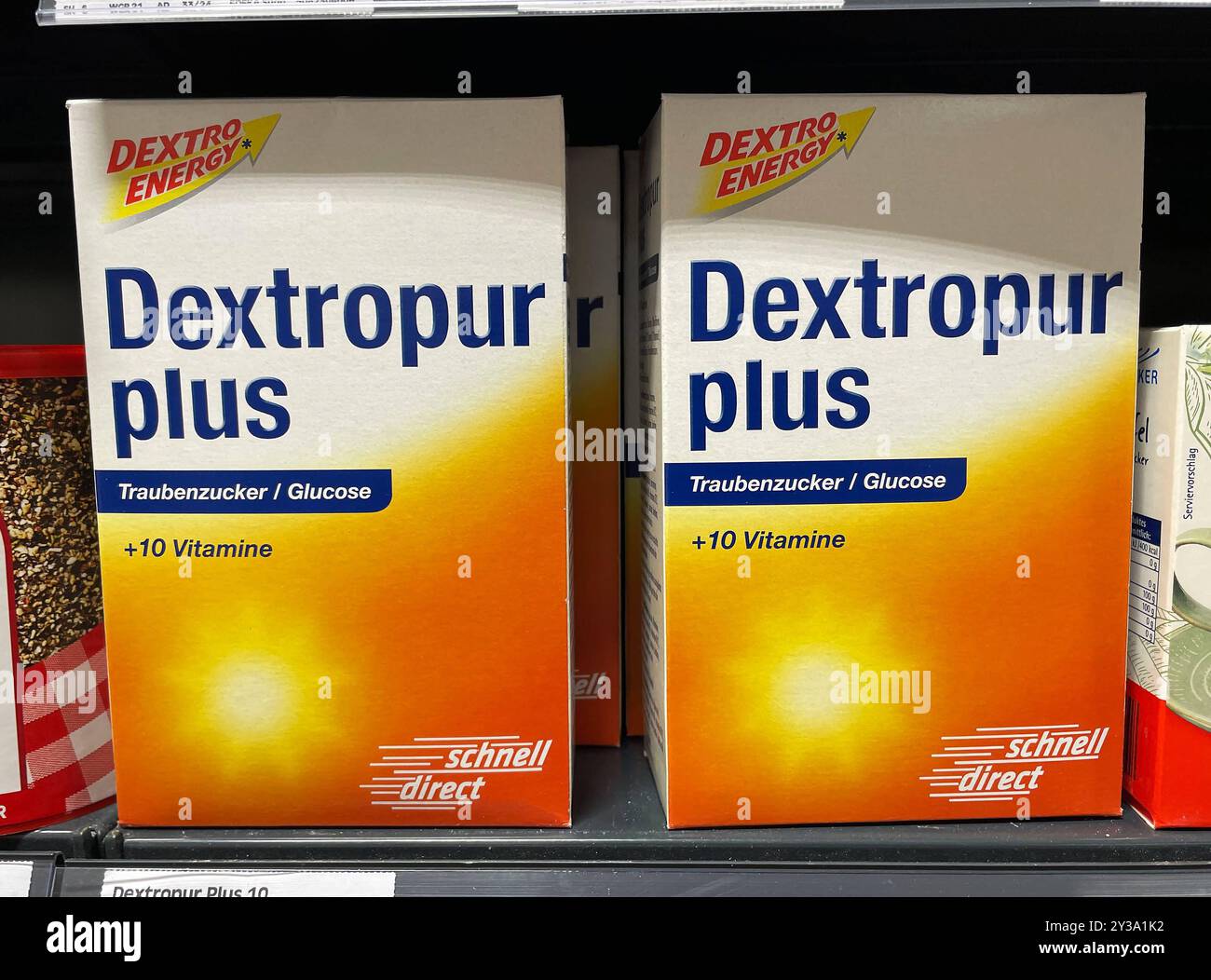 Bayern, Deutschland 13.September 2024: Hier der Blick im Supermarkt ...