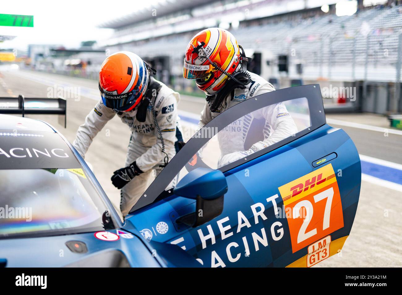 RIBERAS Alex (spa), Heart of Racing Team, Aston Martin Vantage GT3 ...