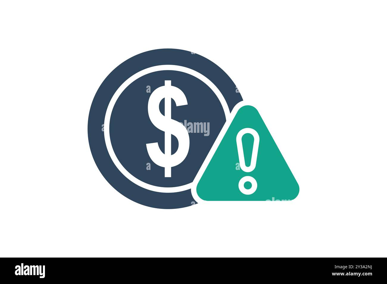 Crisis icon. solid icon style. dollar with alert. icon related to SWOT ... Crisis icon. solid icon style. dollar with alert. icon related to SWOT ...