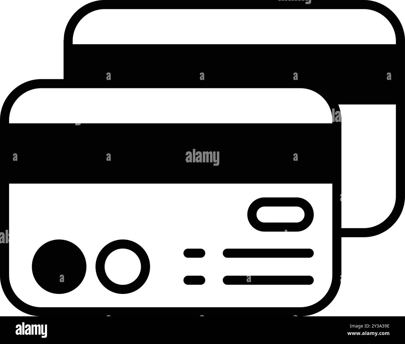 Two credit Stock Vector Images - Alamy